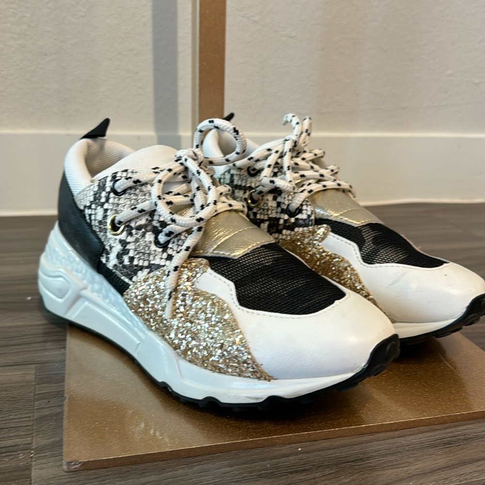 Steve Madden Cliff Golden Sneakers - Gem